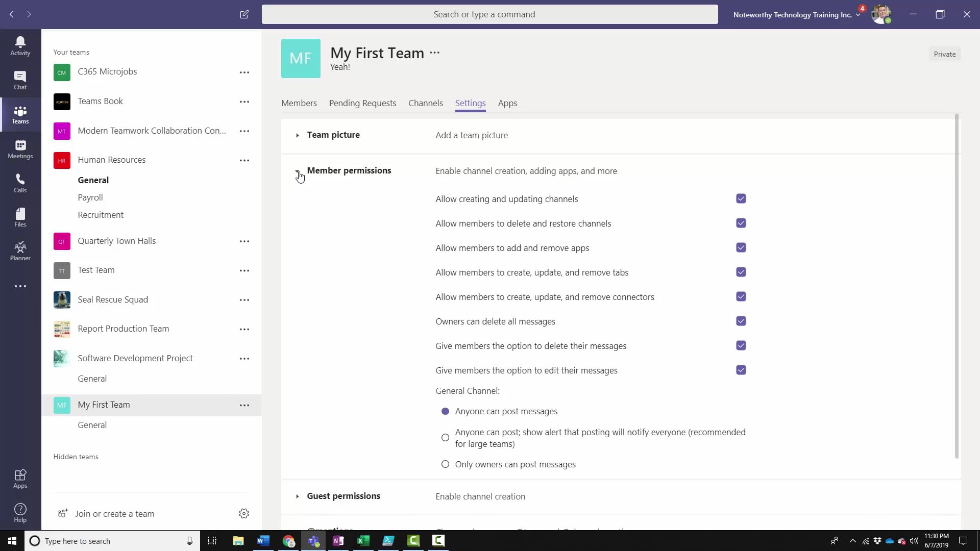 How to Create a Team and Add Members - Collab365 Content
